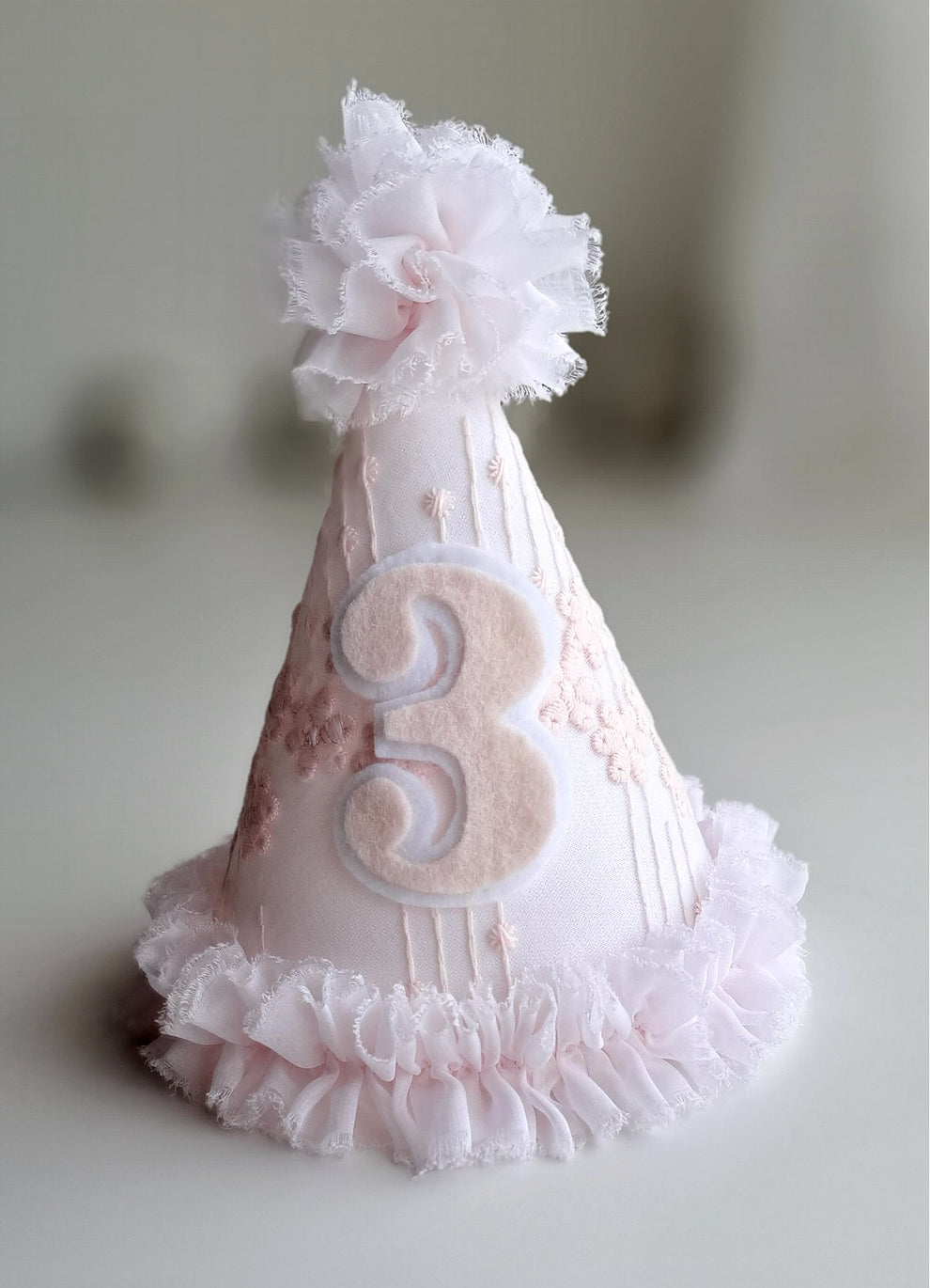 Handmade Pink Princess Party Hat | Girls Birthday Hat – Verity Isabelle